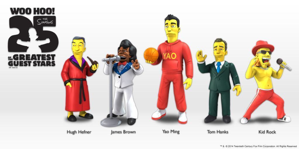 Simpsons Greatest Guest Stars – Bonecos de Convidados Famosos: James ...