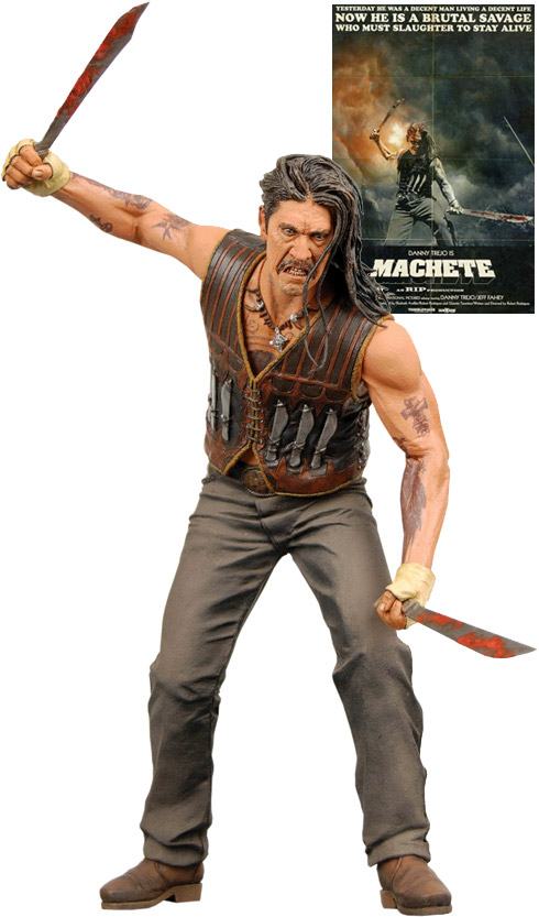 Action Figure de Danny Trejo em Machete, Novo Filme de Robert Rodriguez ...