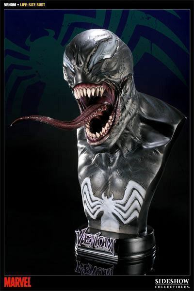 Venom – Busto em Tamanho Real Marvel Sideshow « Blog de Brinquedo
