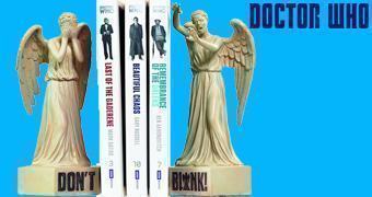 Não Pisque: Doctor Who Weeping Angel Bookends “Don’t Blink” - Blog de ...