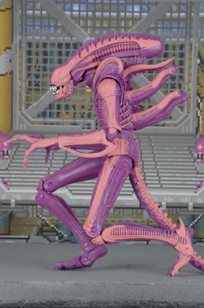Action Figure Xenomorph Warrior do Aliens Arcade Game 1990 (Neca Video ...