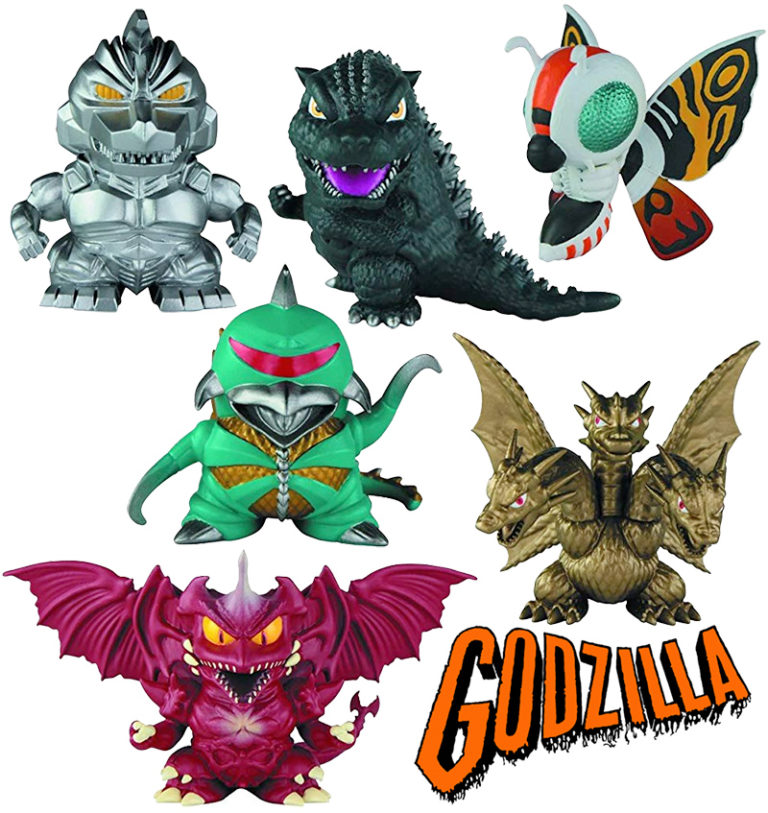 Mini-Figuras Godzilla Chibi (Bandai) « Blog de Brinquedo