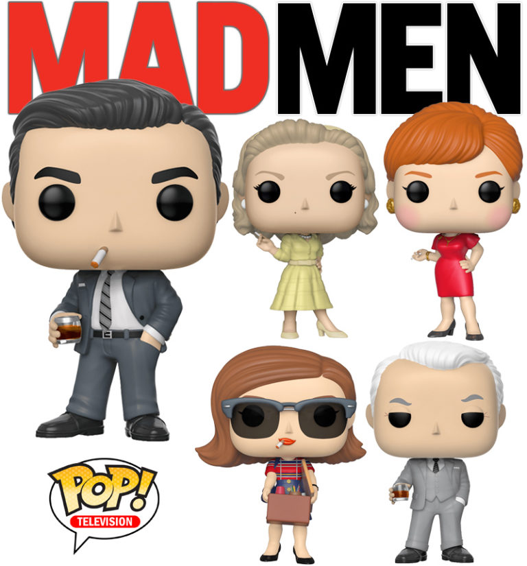 Bonecos Pop! Mad Men com Don, Betty, Peggy, Joan e Roger « Blog de ...