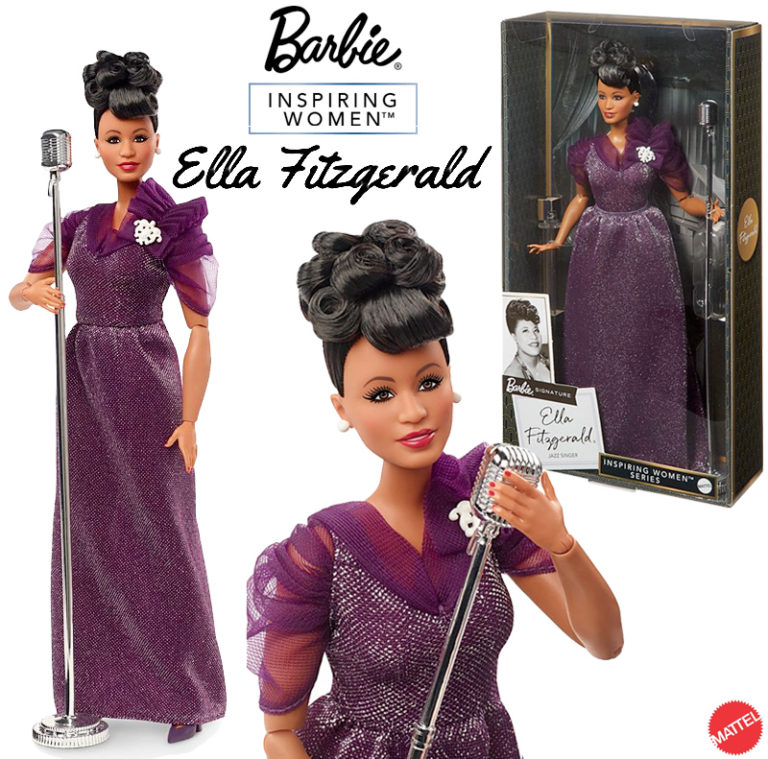 Barbie The Inspiring Women: Ella Fitzgerald, a Primeira Dama da Canção ...