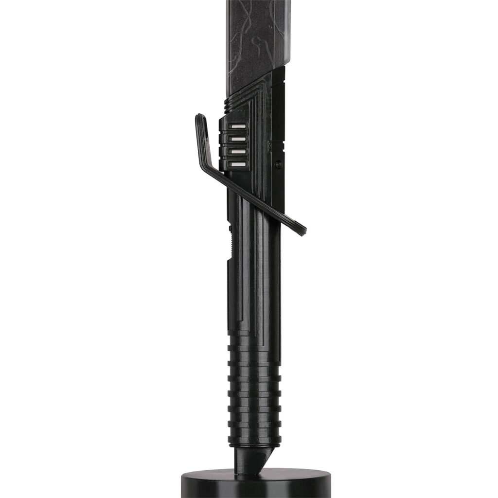 Luminária Darksaber, o Sabre de Luz Preto de Star Wars: The Mandalorian ...