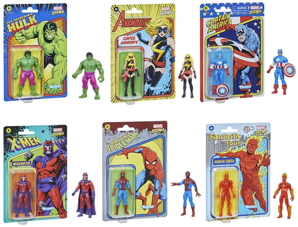 Action Figures Marvel Legends Retro 375 “Kenner” Collection « Blog de ...