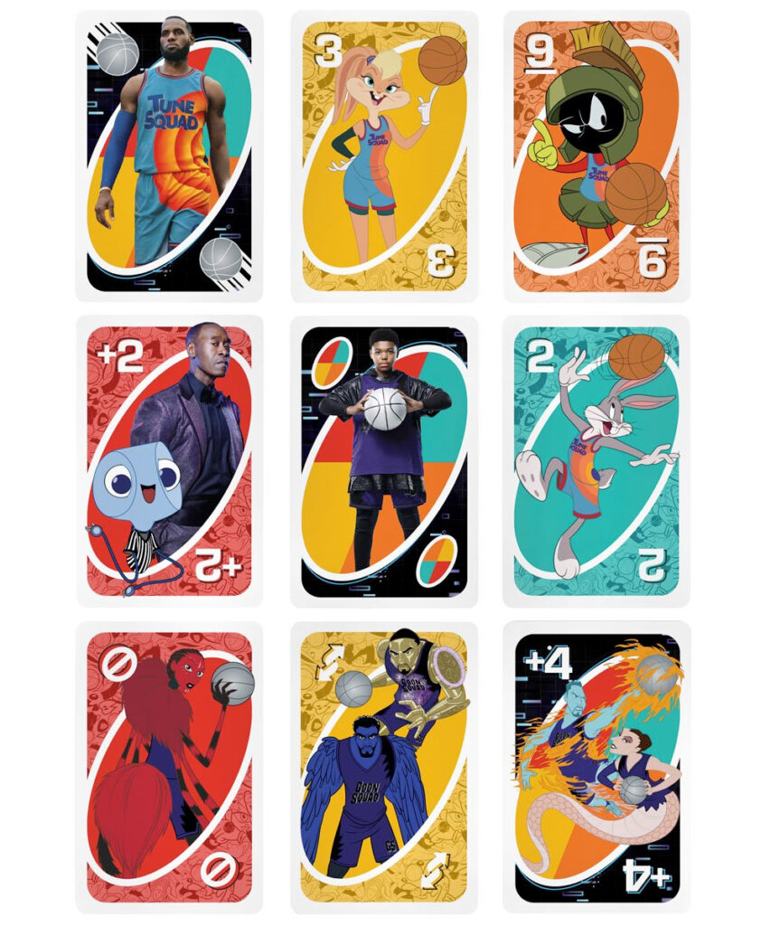 Jogo de Cartas UNO Space Jam 2: Um Novo Legado « Blog de Brinquedo