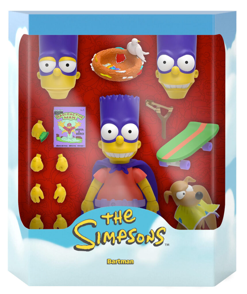 Os Simpsons Action Figures Super7 Ultimates Série 2: Bartman, Krusty ...