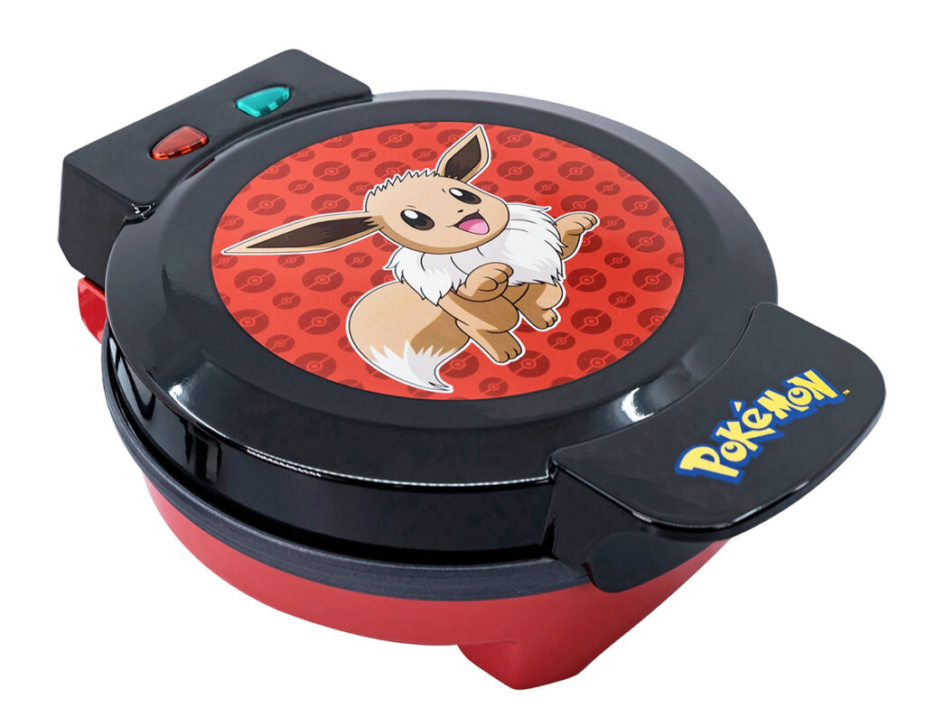 Quatro Máquinas de Waffles Pokémon: Eevee, Squirtle, Charmander e ...
