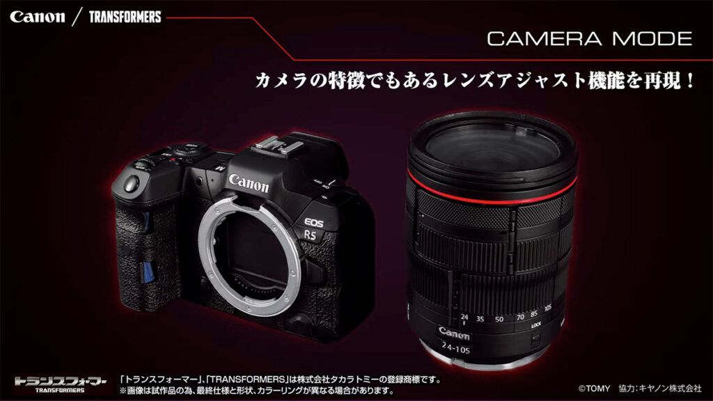 Transformers x Canon EOS R5: Optimus Prime e Decepticon Refraktor ...