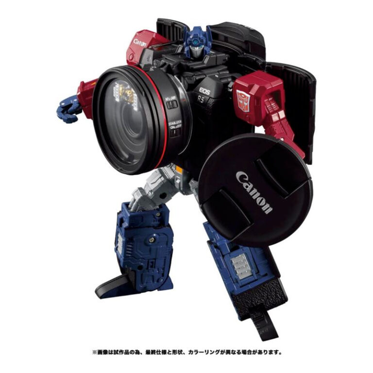 Transformers x Canon EOS R5: Optimus Prime e Decepticon Refraktor ...