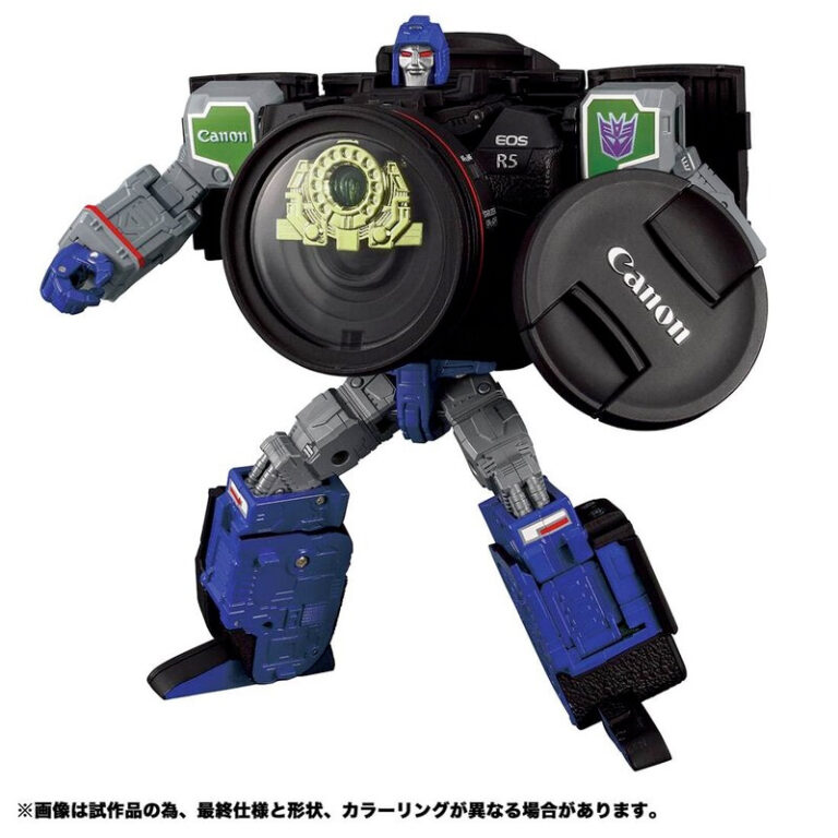 Transformers x Canon EOS R5: Optimus Prime e Decepticon Refraktor ...