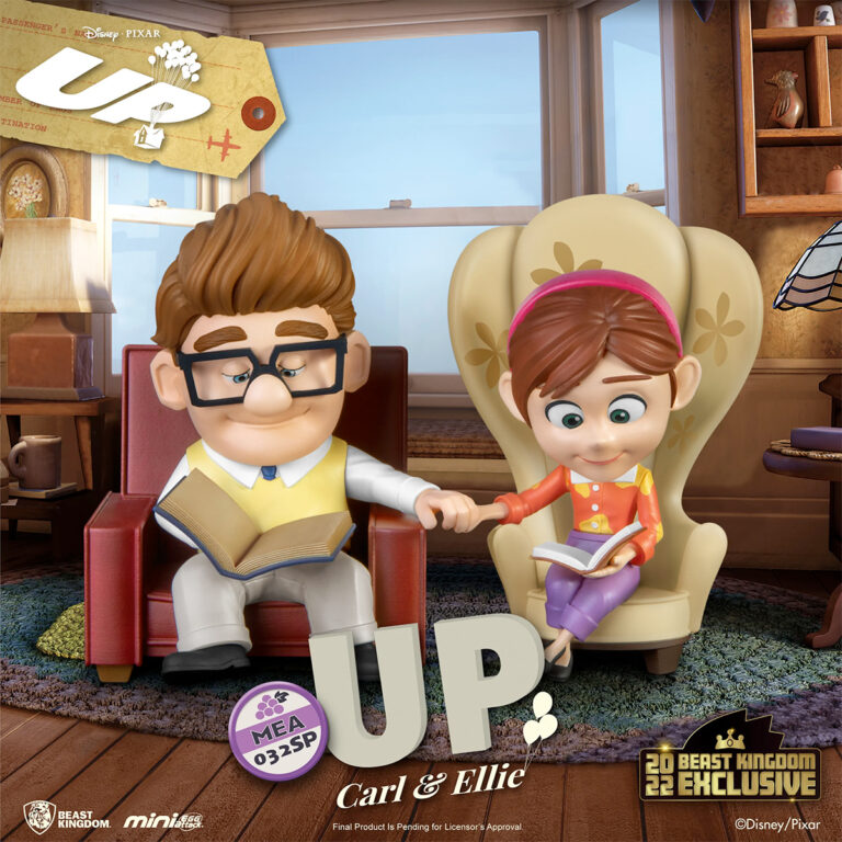 Carl e Ellie Fredricksen Mini Egg Attack em Up – Altas Aventuras (Pixar ...