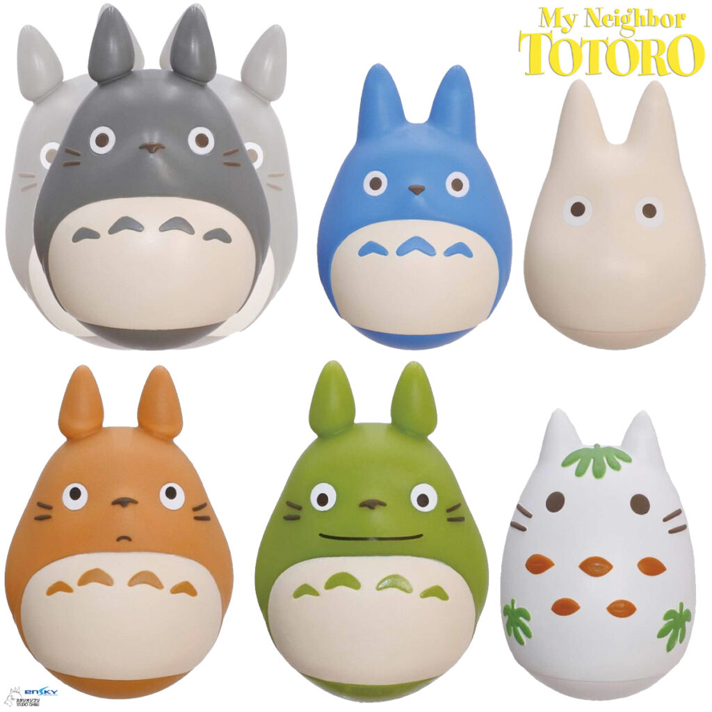 Bonequinhos Meu Amigo Totoro no estilo João-Bobo Sempre de Pé (Hayao ...