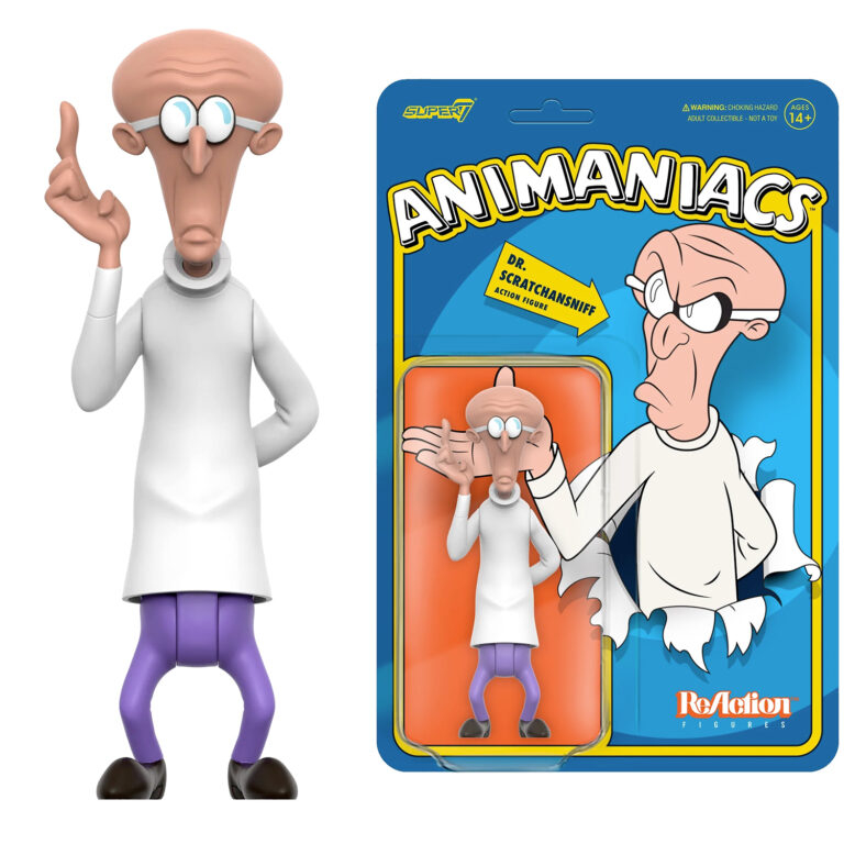 Action Figures Animaniacs ReAction: Wakko, Yakko, Dot & Dr ...