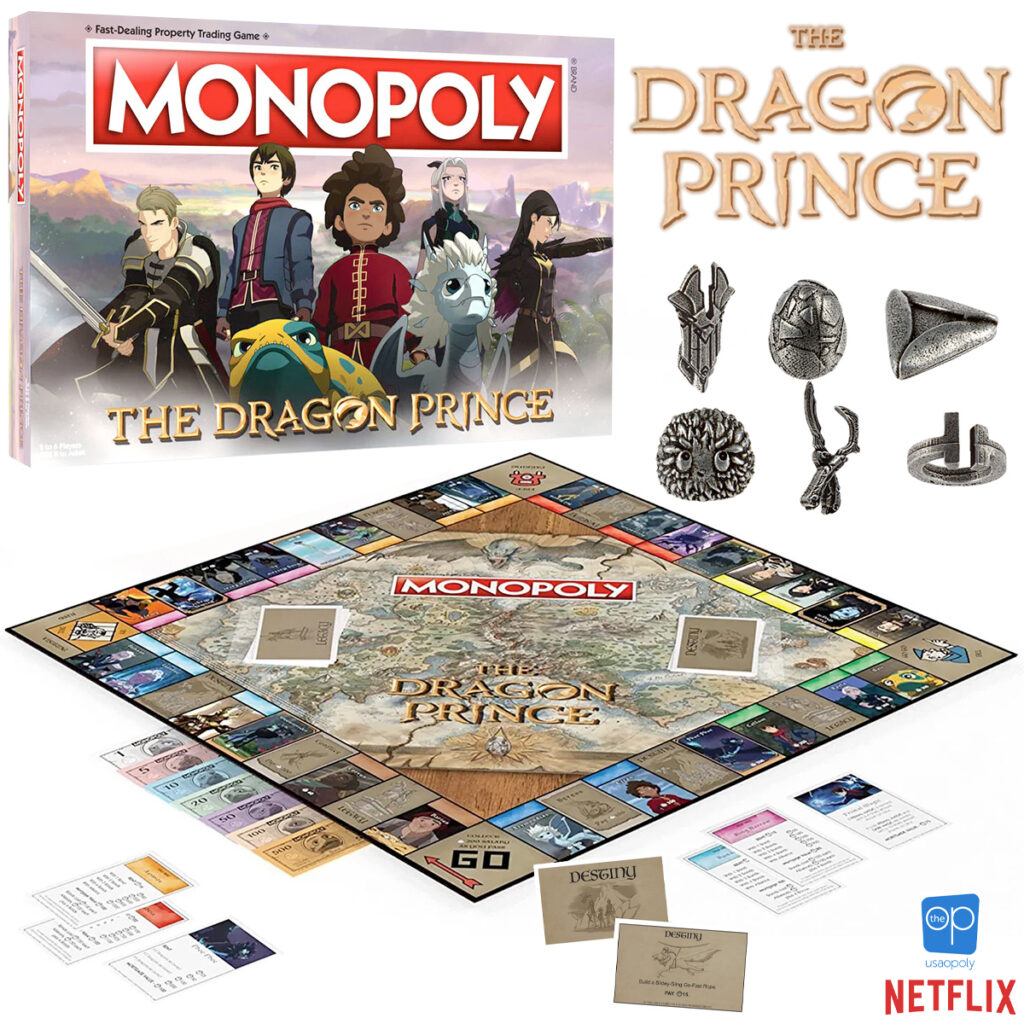 Jogo Monopoly Dragon Prince (Netflix) « Blog de Brinquedo