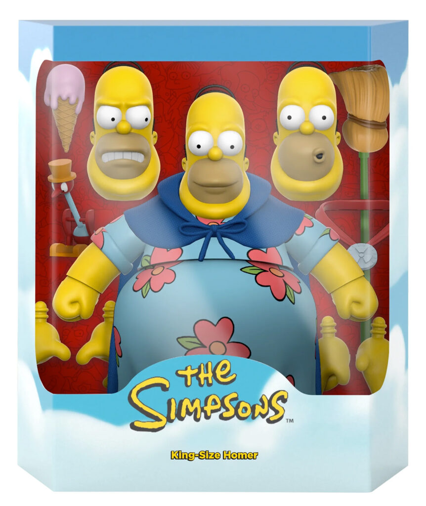 Os Simpsons Super7 Ultimates: King-Size Homer, Devil Flanders ...