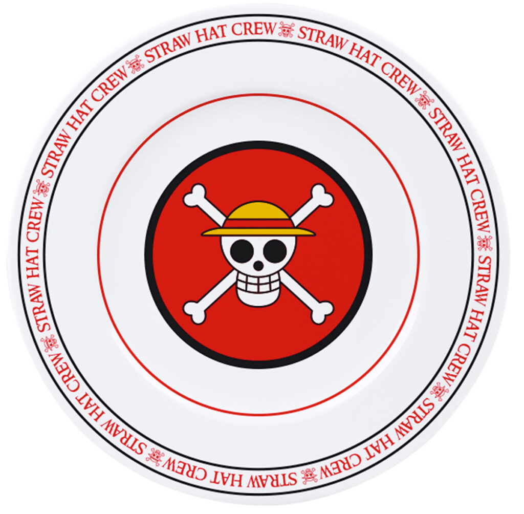 Jogo de Pratos One Piece com os Símbolos Piratas « Blog de Brinquedo