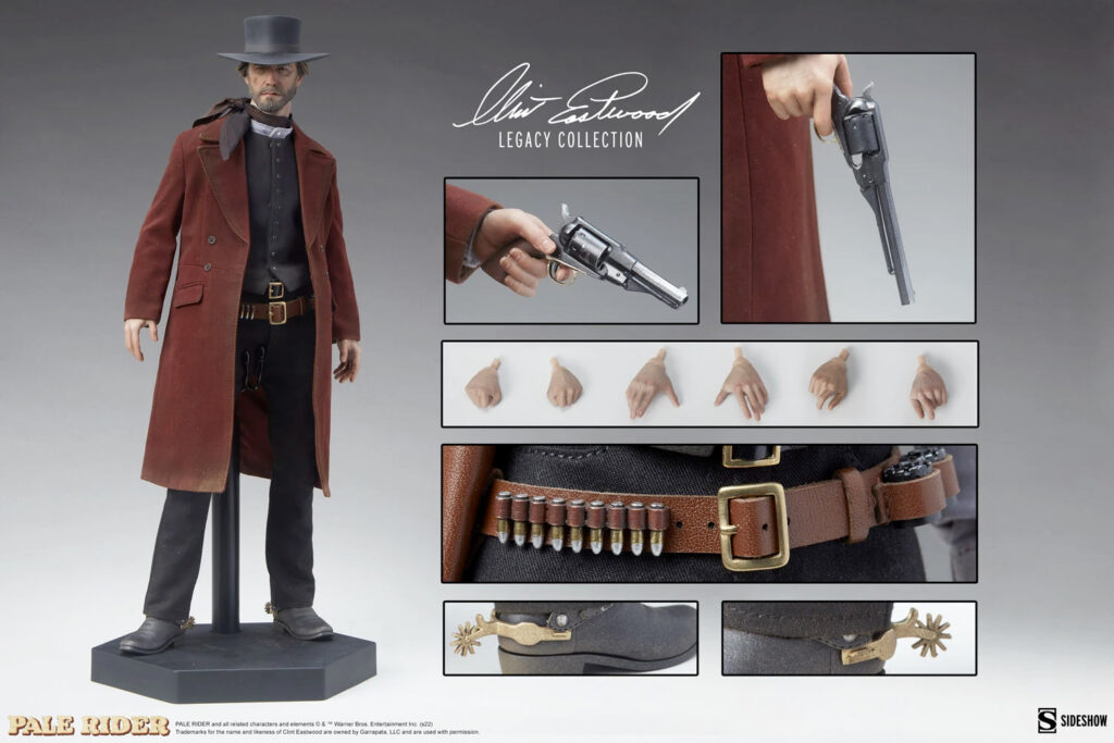 Clint Eastwood “The Preacher” em O Cavaleiro Solitário – Action Figure ...