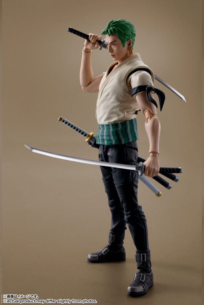 Action Figures S.H.Figuarts One Piece Netflix: Monkey D. Luffy e Zoro ...