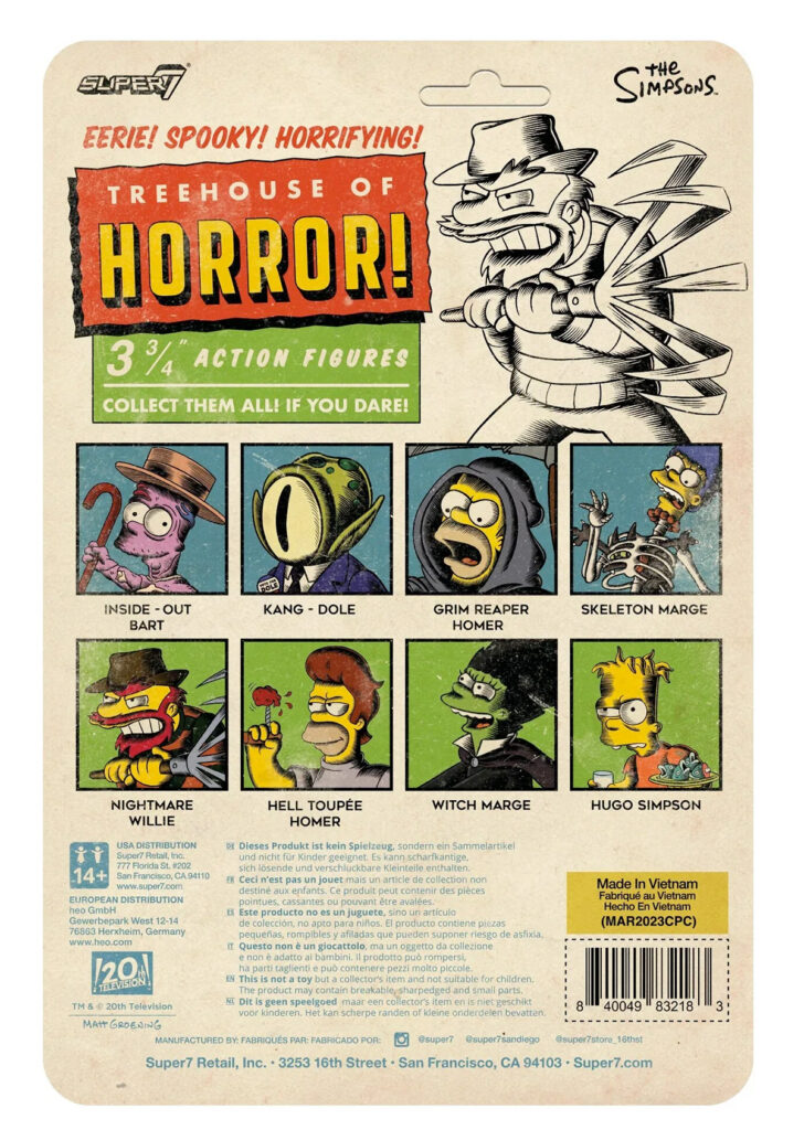 Os Simpsons Treehouse of Horror ReAction com Nightmare Willie, Witch ...