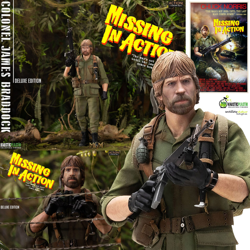 Chuck Norris como Coronel James Braddock em O Super Comando – Action ...
