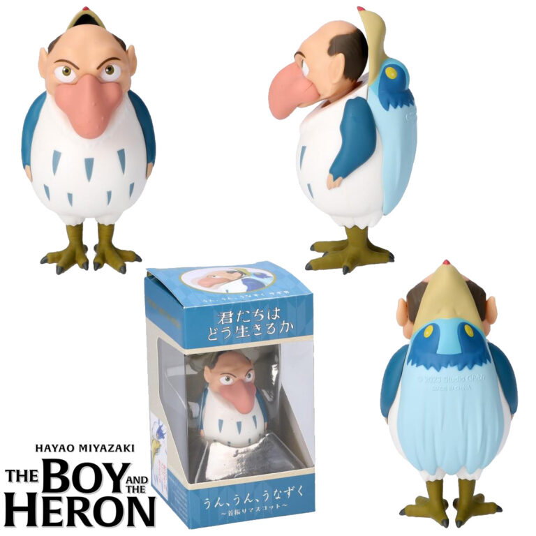 O Menino e a Garça “Charabeko Yes Nod” – Bonecos Bobble Heads Gray ...