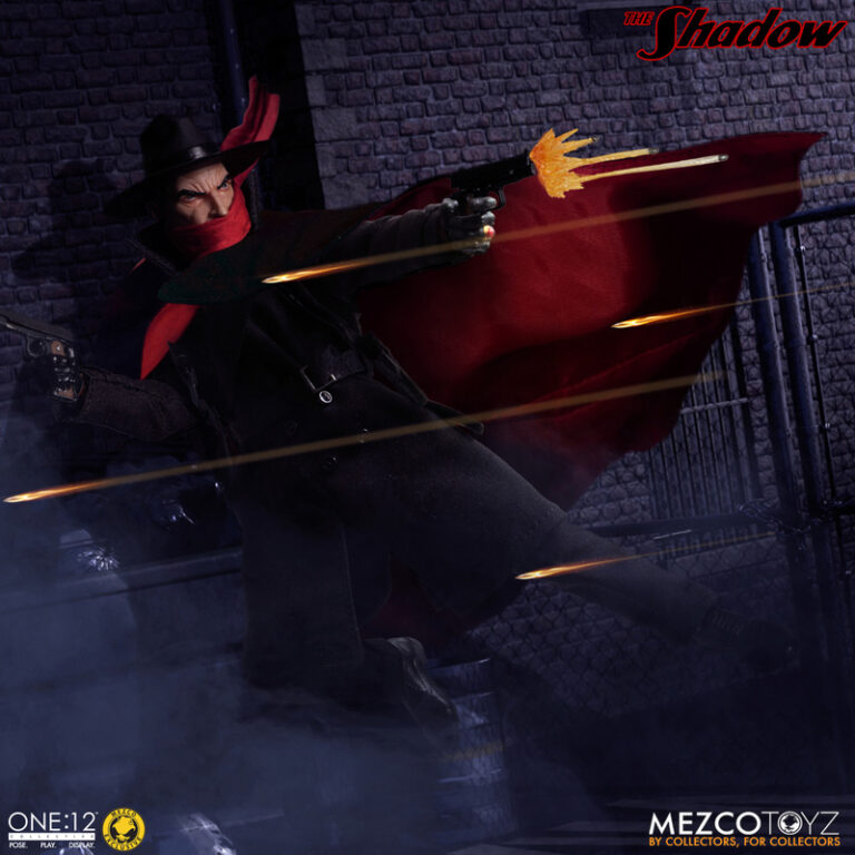 Action Figure O Sombra (The Shadow) One:12 Collective das Revistas Pulp ...