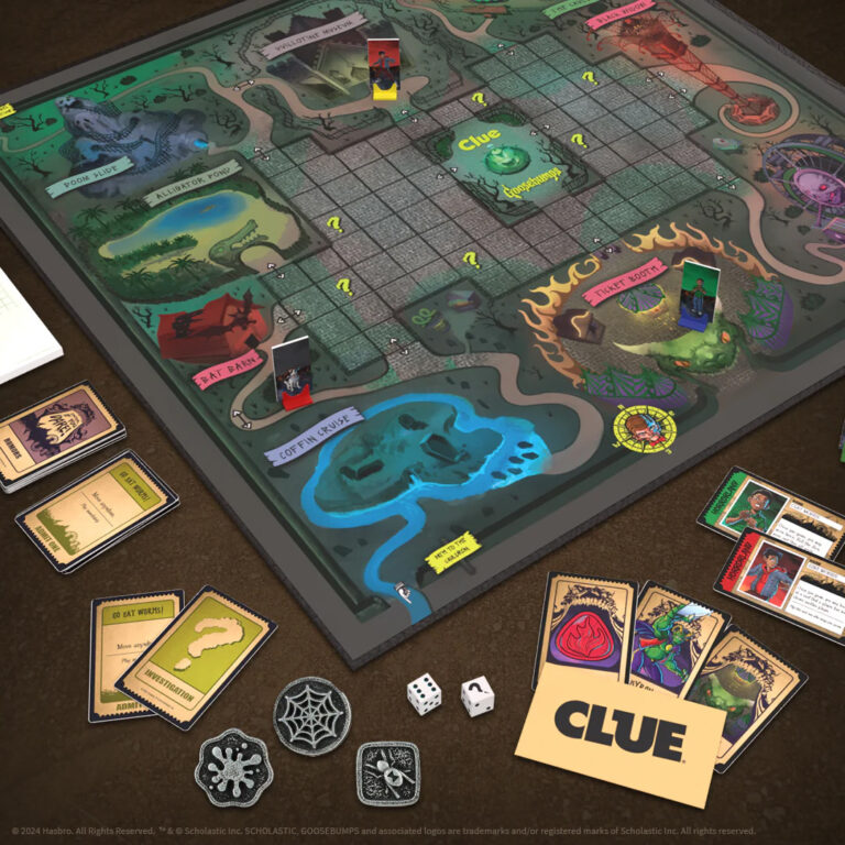Jogo Goosebumps “Horrorland” Clue (Detetive) da Série de Livros de R.L ...