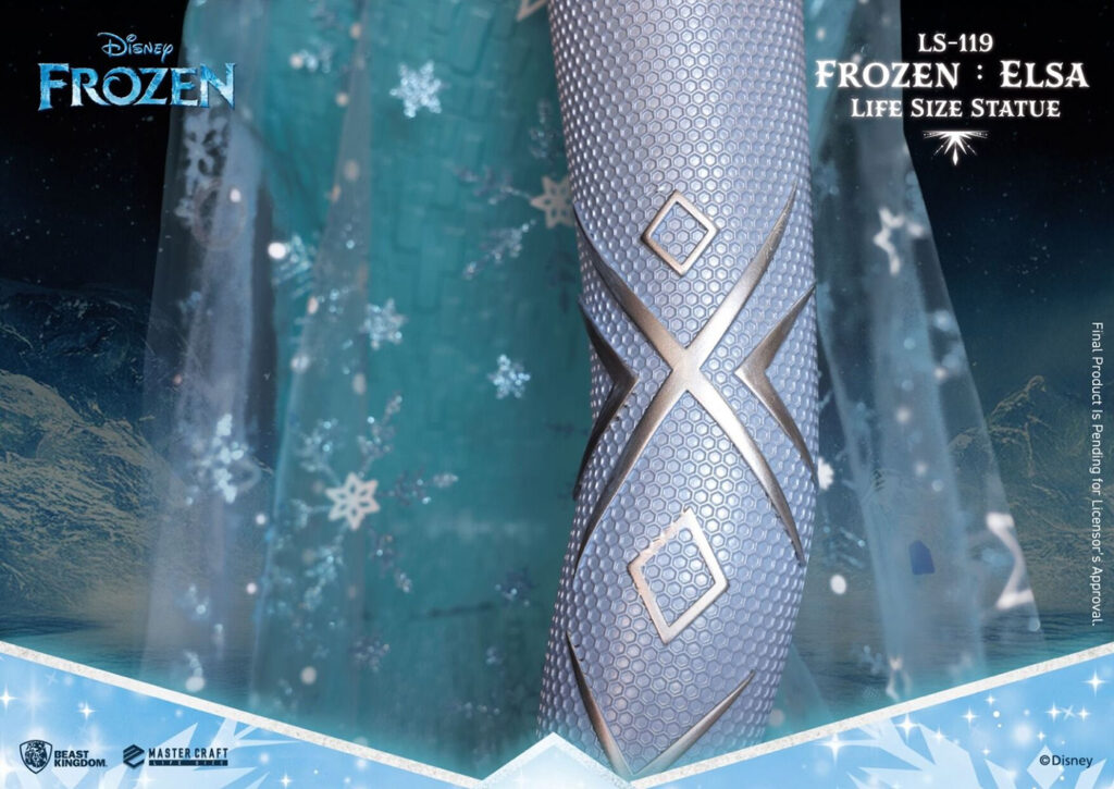 Estátua Elsa de Frozen em Tamanho Real 1:1 com 1,70 metro de altura ...