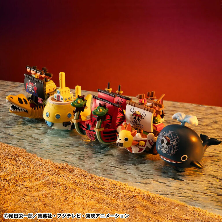 Navios Piratas One Piece YuraColle: Island Whale Laboon, Thousand Sunny ...